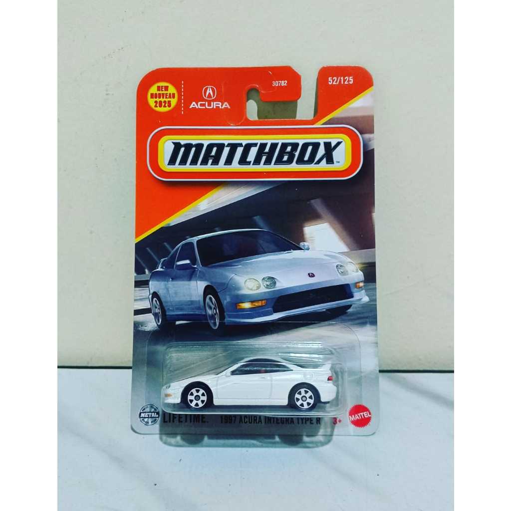 DIECAST CAR MATCHBOX 1997 ACURA INTEGRA TYPE R WHITE | Shopee Malaysia
