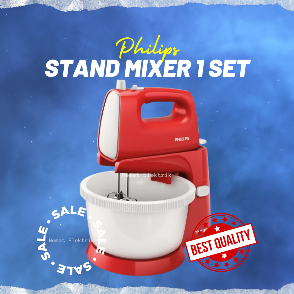 Philips Stand Mixer Egg Cake Dough Mixer Beater Official Guarantee HR ...