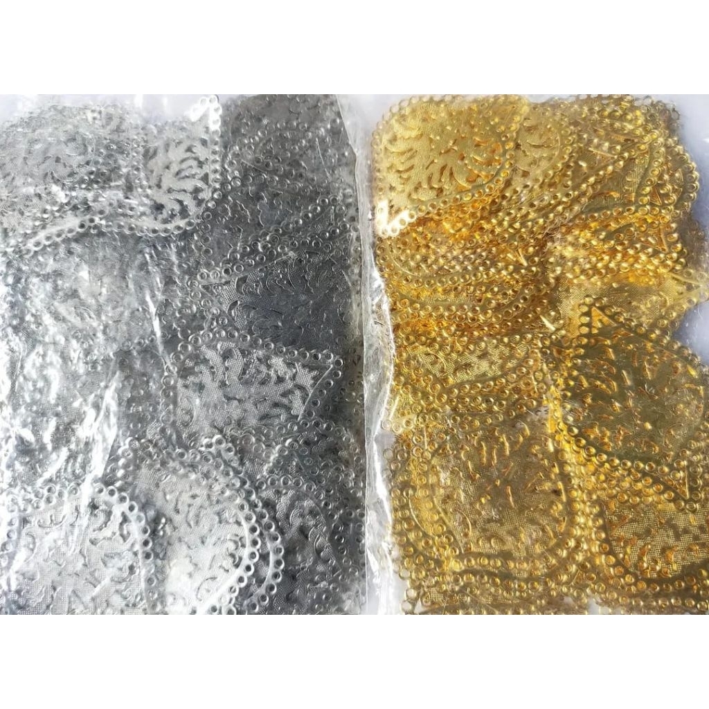 Ornament waru plates/wayang plates (large pack) | Shopee Malaysia