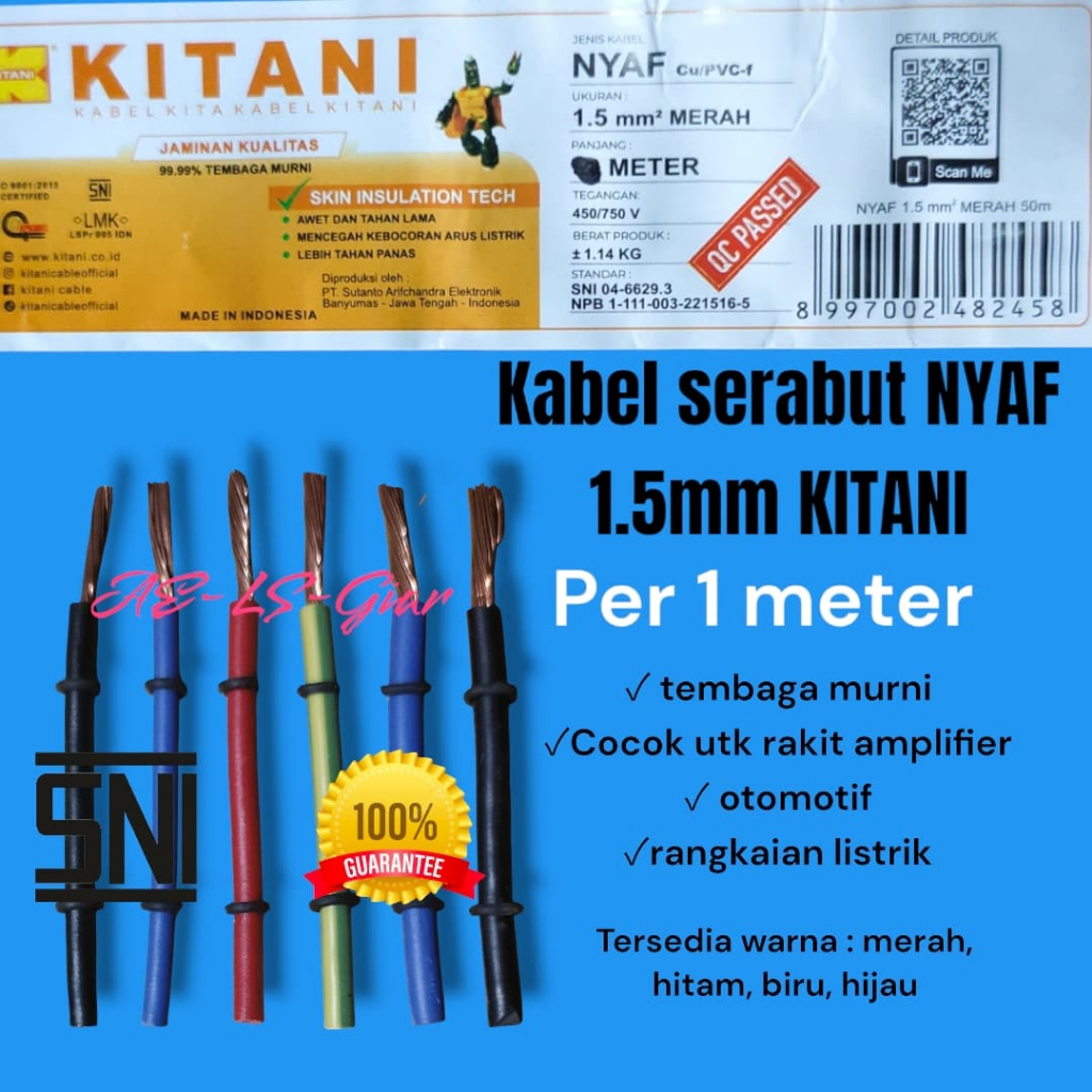 MESIN NYAF KITANI 1.5MM STRING CABLE, AUTOMOTIVE AMPLIFIER ASSEMBLY ...