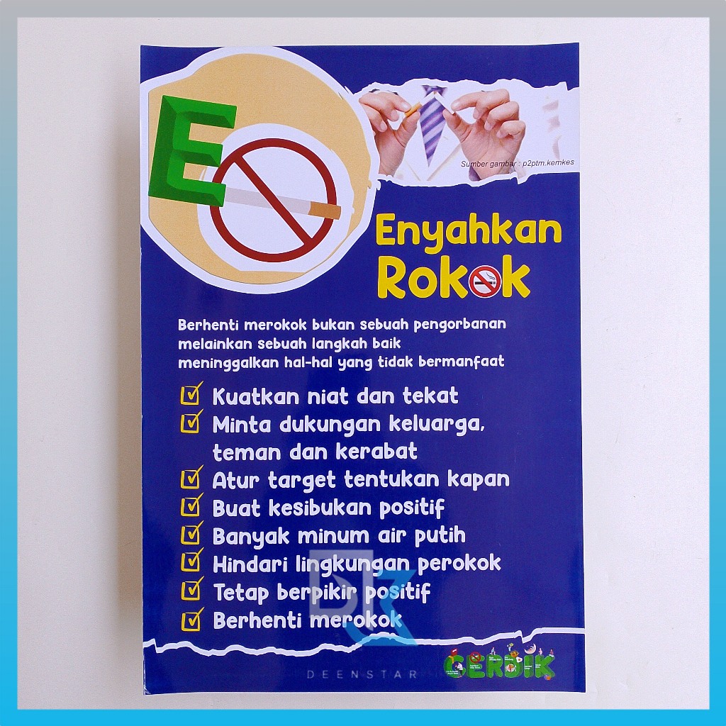 Letter E Poster, Eat Cigarettes, Smart, Health Poster | Shopee Malaysia