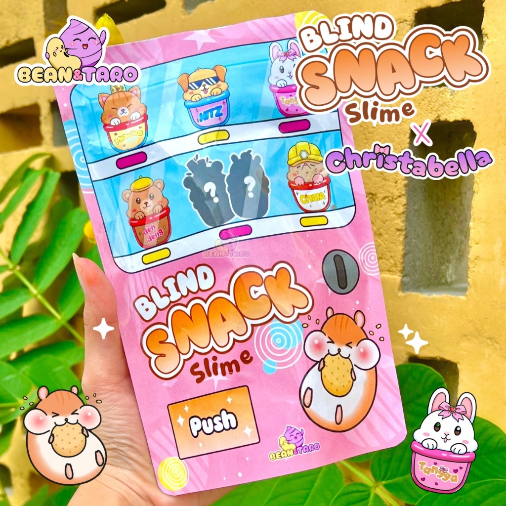 BLIND SNACK SLIME BY BEANT&TARO X CHRISTABELLA || CUTE SLIME || MYSTERY ...