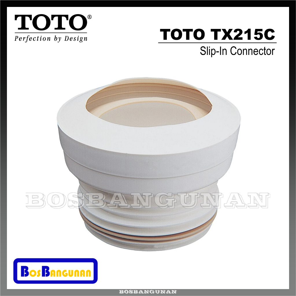 TOTO TX215C Toilet Gasket / TOTO ORI TX 215 C Toilet Drain Rubber ...