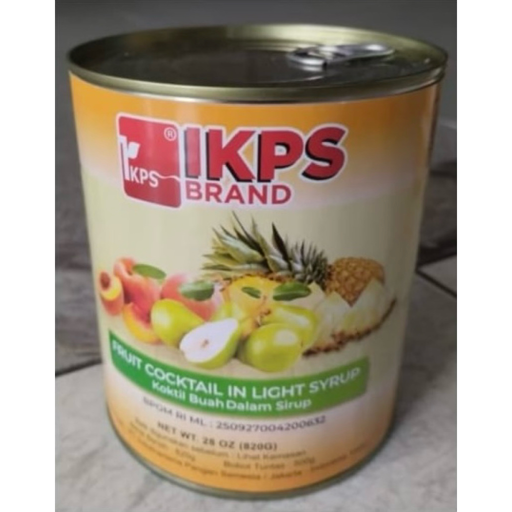 Fruit Cocktail In Light Syrup 820g “IKPS Brand” / Koktil Fruit In Syrup ...