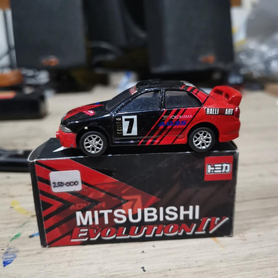 Tomica Mitsubishi Lancer Evolution IV Custom Advan | Shopee Malaysia