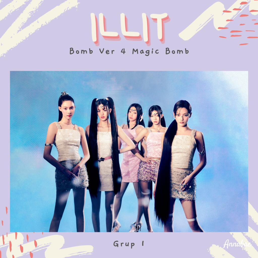 ILLIT Bomb Poster Ver 4 Magic Bomb (PART 1) | Shopee Malaysia