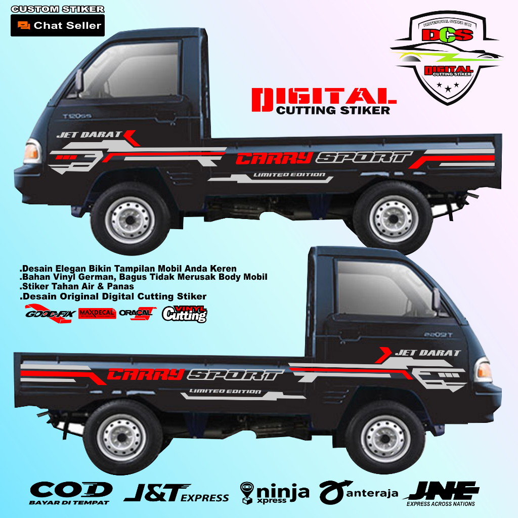 Suzuki carry futura Pickup Car Cutting Stickers suzuki futura Stickers ...