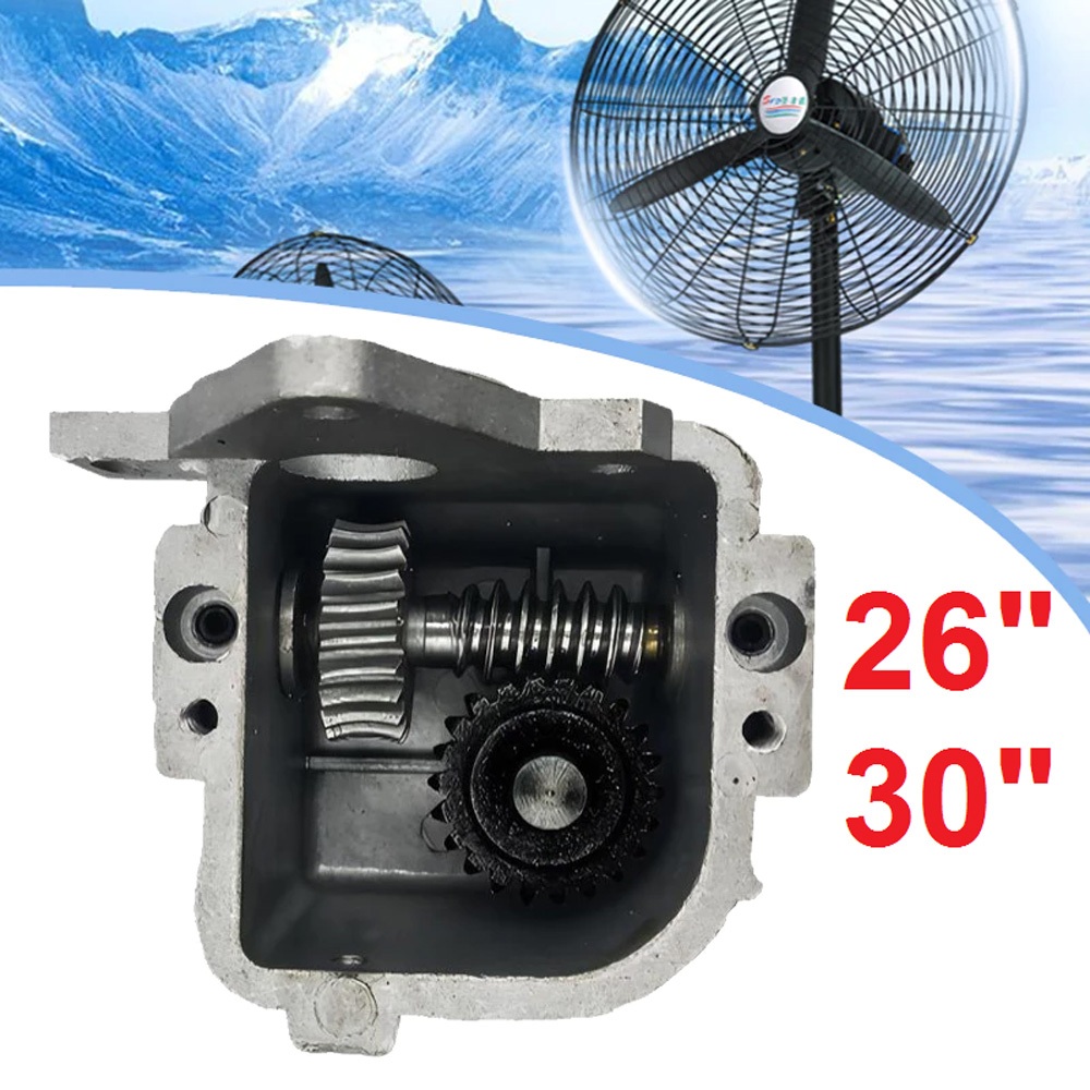 Industrial Fan Gearbox 26 30 Inch Gear Oscillator Standing Fan Factory ...