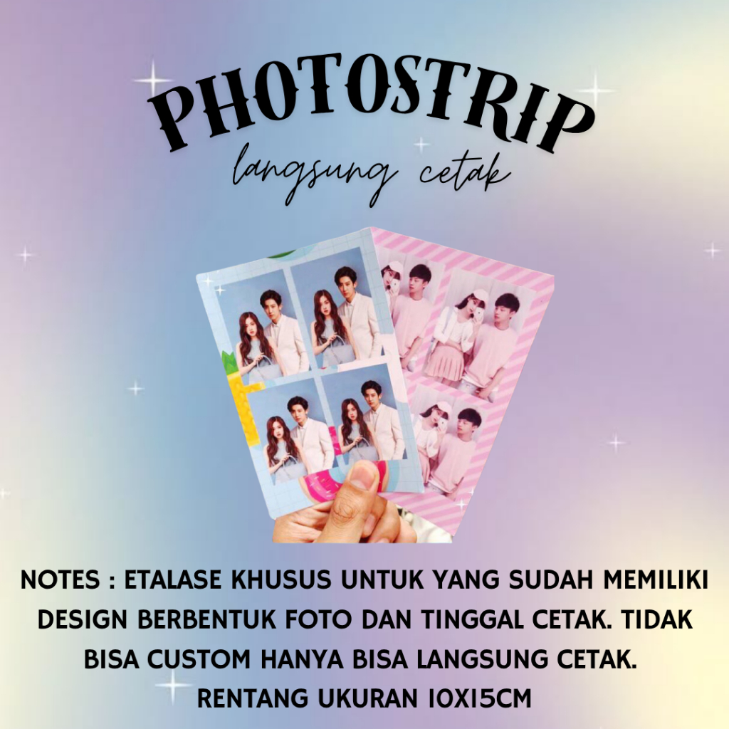 Print your own Design photostrip Photobox / Print Glossy laminated ...