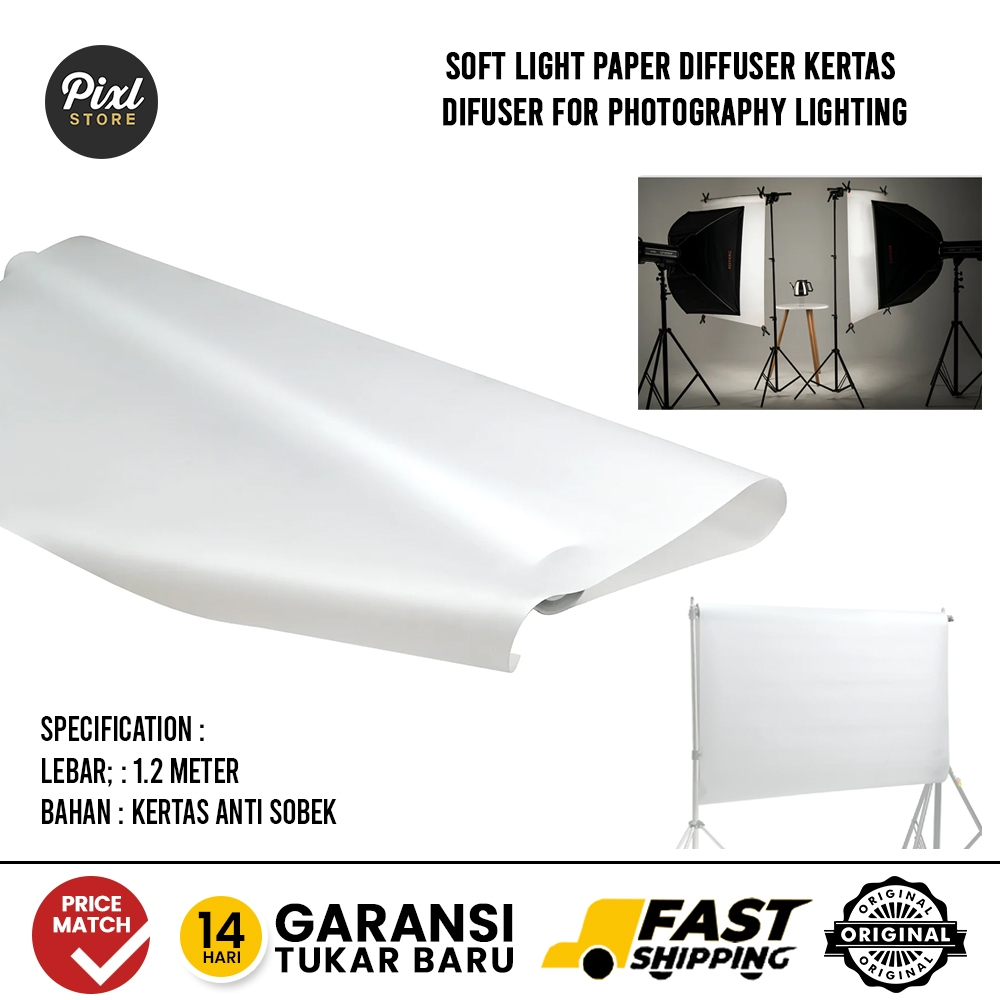 Soft Light Paper Diffuser Paper Diffuser for Photography Lighting ...