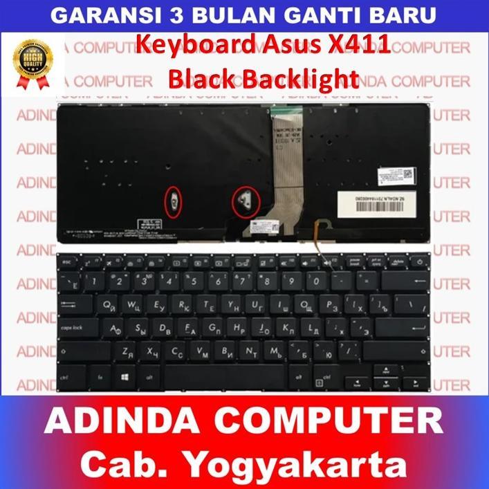 Asus X411 A411 X411U X411Q X411M X411N Black Backlight Keyboard ...