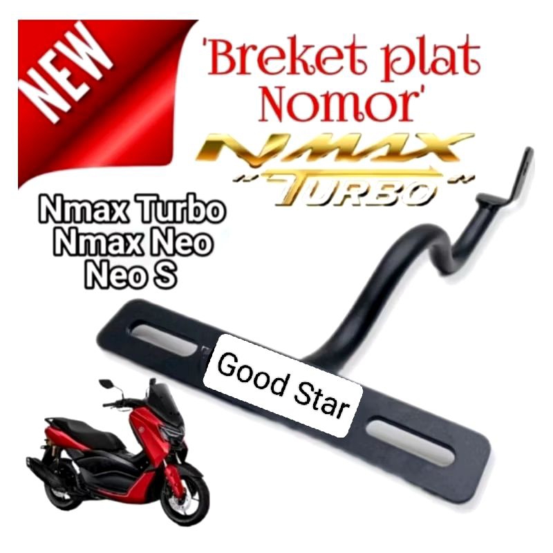 Nmax Turbo.Nmax Neo.Nmax Neo S number plate holder bracket | Shopee ...