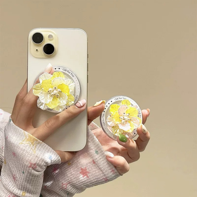 Korean design MAGSAFE Popsocket / Flower MAGSAFE Popsocket Flower ...