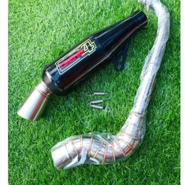 Daeng sai4 Pipe canister conical open specs exhaust Pipe for Wave 125 ...