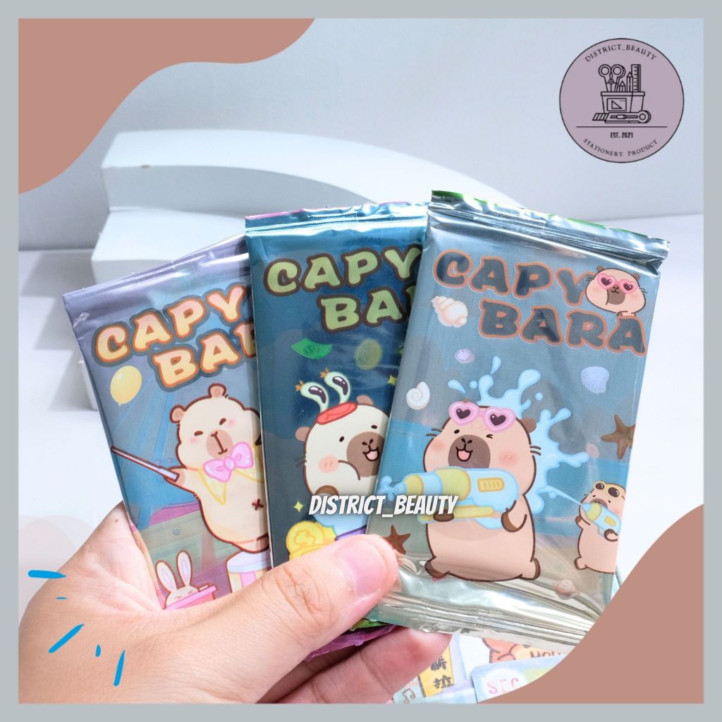 Capybara FOIL CARD CHARACTER CARD IMAGE CAPYBARA KAPIBARA CAPPYBARA ...