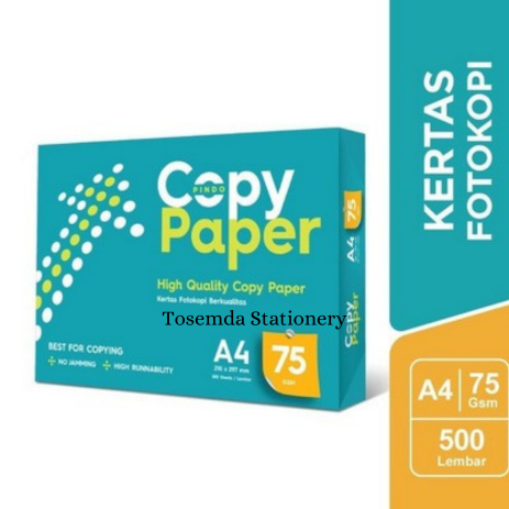 A4 / F4 HVS Copy Paper 75 Gsm / 1 Ream HVS CopyPaper - A4 /75GSM ...
