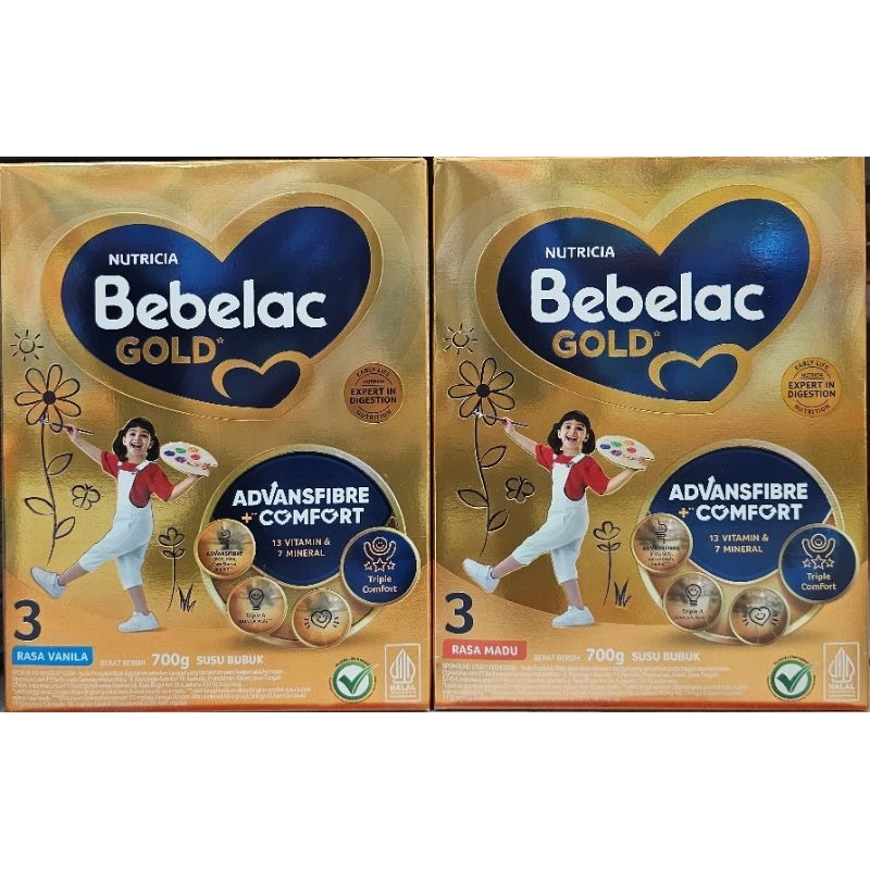 Bebelac Gold 3 700g Box - For Children Aged 1-5 Years | Shopee Malaysia