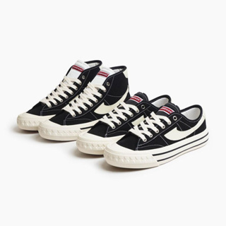 Compass Retrograde Low Black White Shoes Compass Retrograde High Black ...