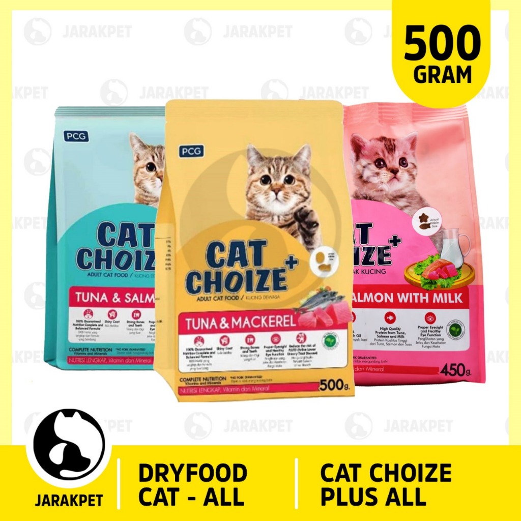 [ED April 2025] Cat choize plus tuna salmon 500gr - Cat choise plus ...