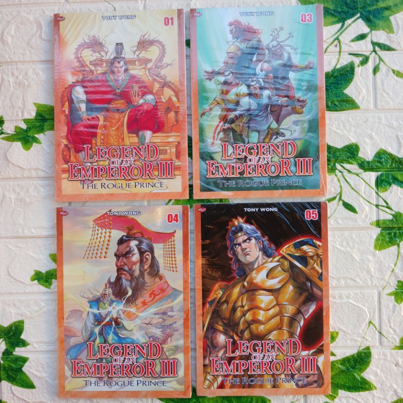 Legend of an Emperor III Comic Series by Tony Wong Ori New | Shopee ...