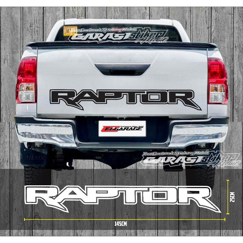 Raptor car tailgate sticker, best-selling raptor car tailgate sticker, cool raptor car sticker ...
