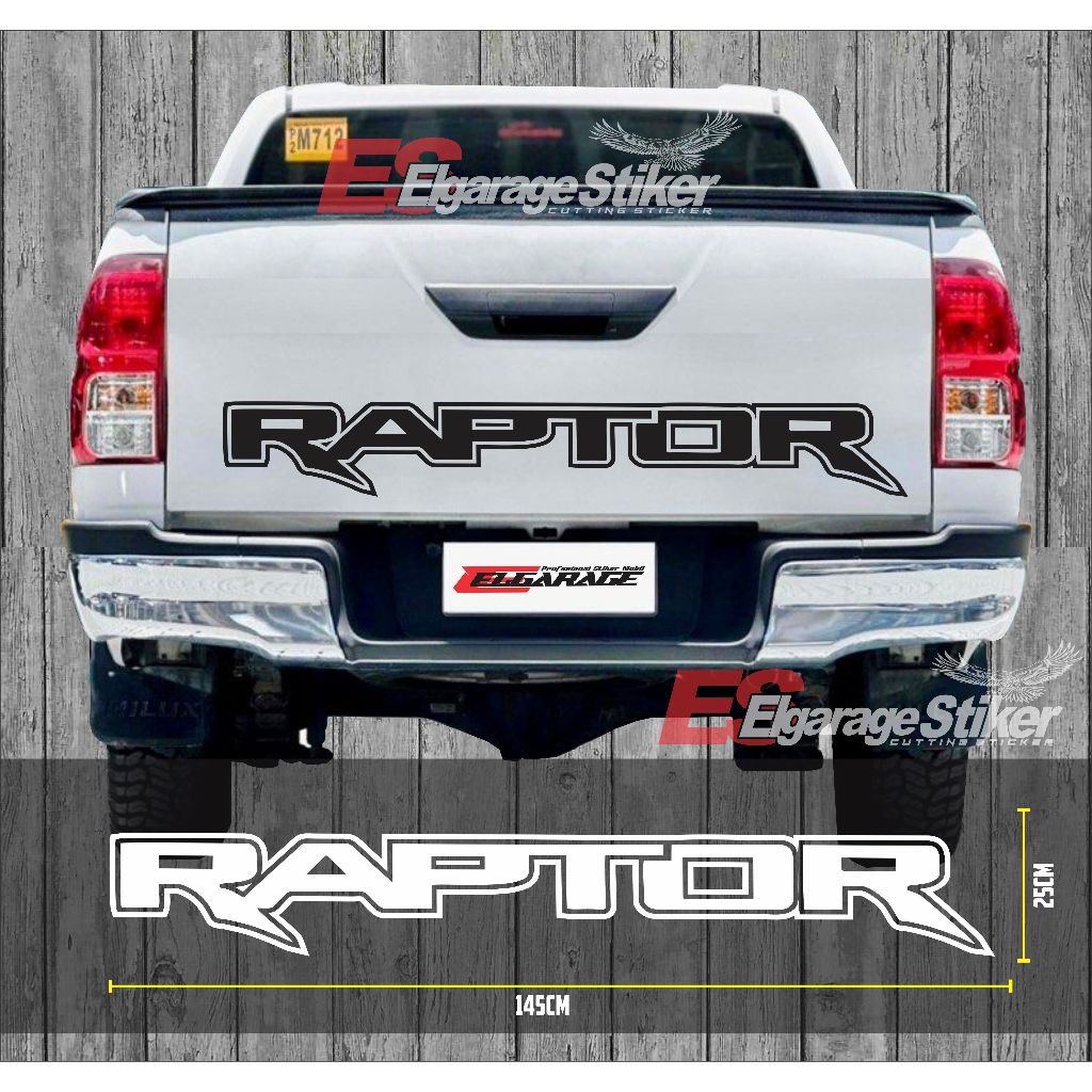Car rear bed sticker raptor car bed sticker raptor car sticker ...