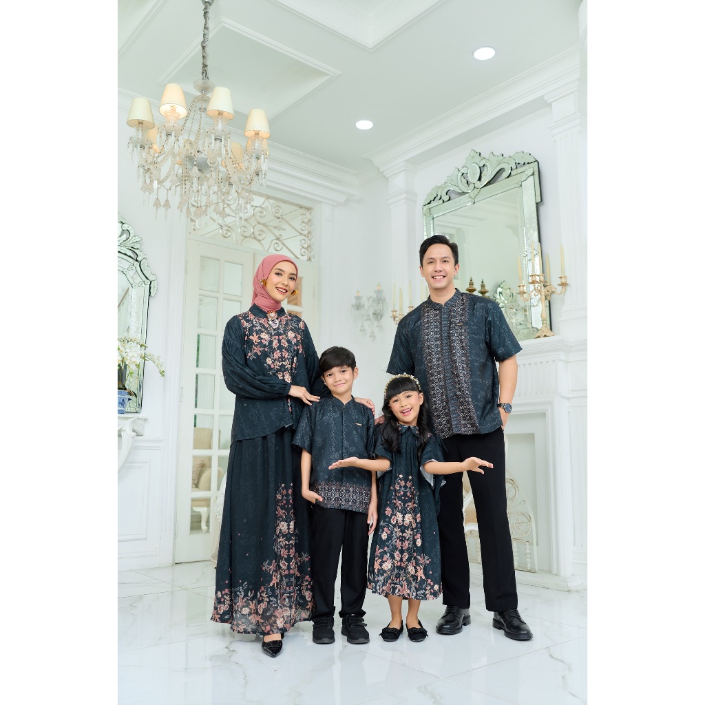 Kamima - Family Set - Le Fleur Series in Black | Shopee Malaysia