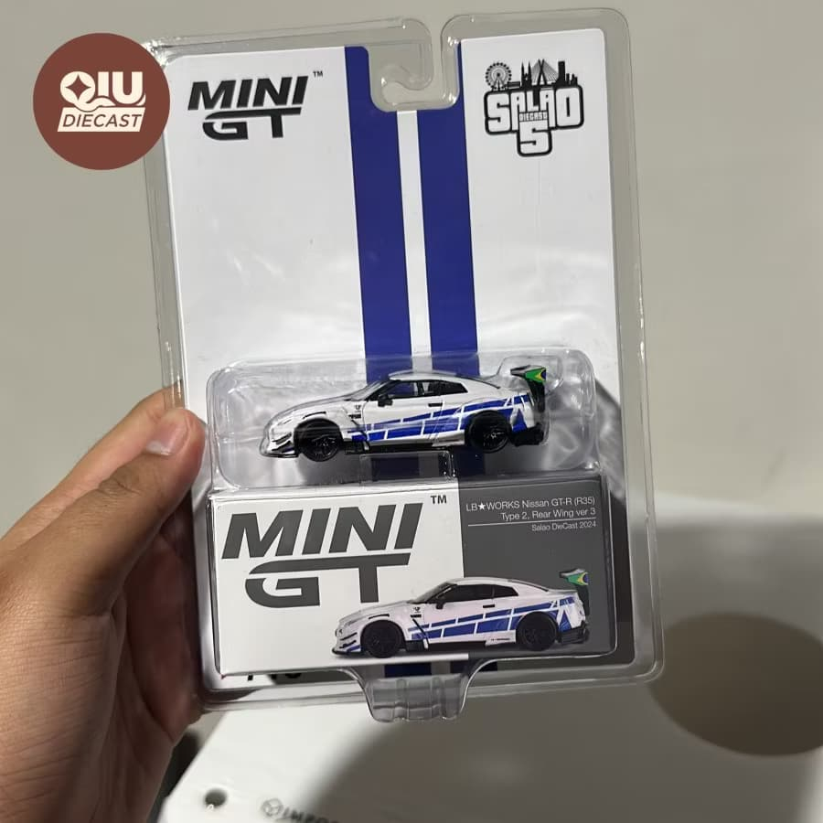 Mini GT 718 719 Nissan R35 LBWK Salao Diecast Dinner Set 2024 Special ...