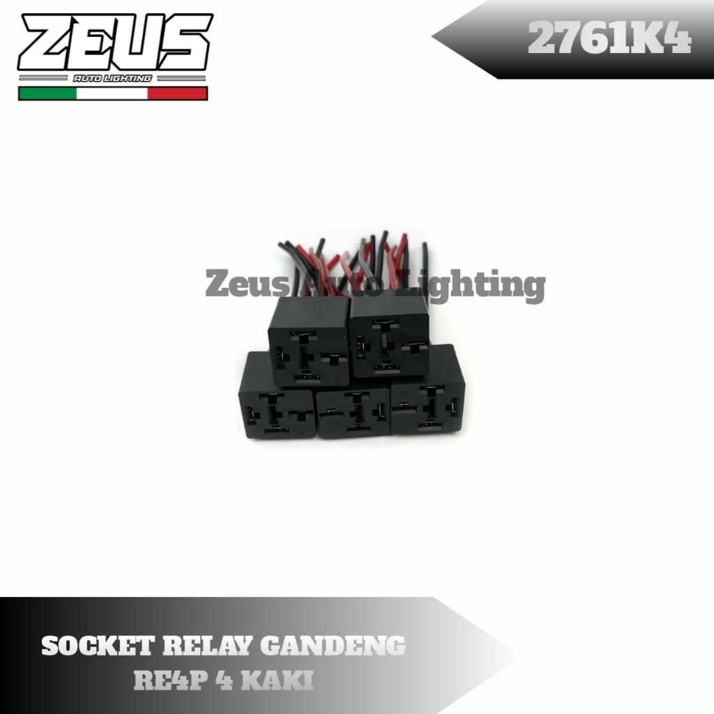 Re4p Relay Socket Along / Relay Cable Socket / 4 Pin Foot Bench Relay ...