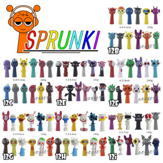 Sprunki Action Figure set - Miniature Cake Topper Viral Sprungki Toy ...