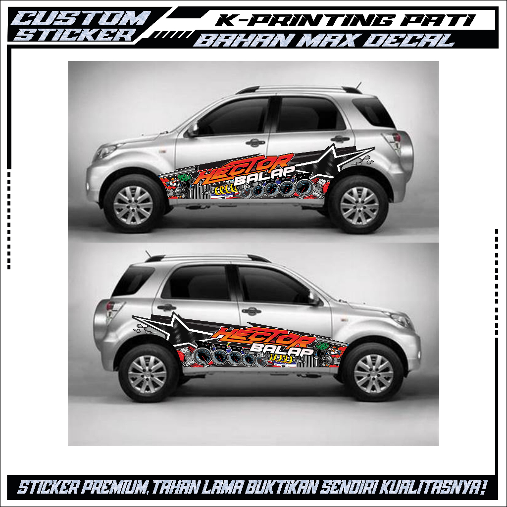 New DESIGN DECAL CAR STICKER (KP011-012) ALL THAILOOK CARS CAN CHANGE ...