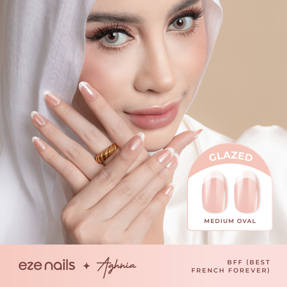 (NEW) Eze Nails x Emy Aghnia - BFF (Best French Forever) Spot On ...