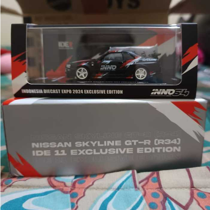 Inno64 Nissan Skyline GTR R34 Z-TUNE Indonesia Diecast Expo 2024 ...