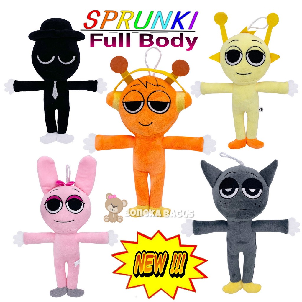Newest 30cm Full Body Sprunki incredibox Doll Sprunki Game Doll ...