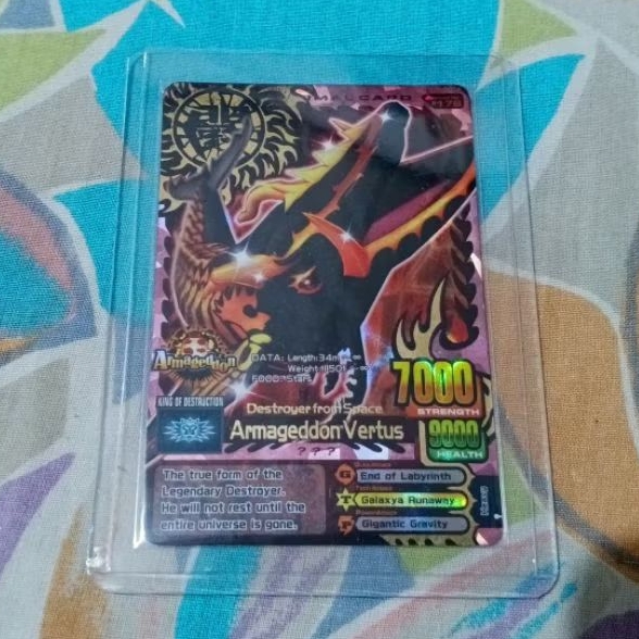 Original Armageddon vertus animal kaiser card | Shopee Malaysia