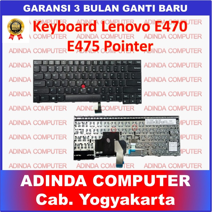 Lenovo Thinkpad E470 E475 E470c Keyboard | Shopee Malaysia