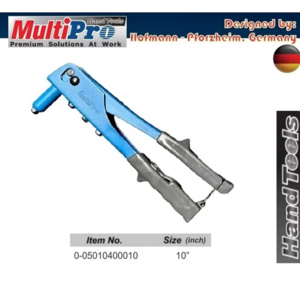 Hand rivet rivet pliers / rivet pliers / 10 inch multipro heavy duty ...