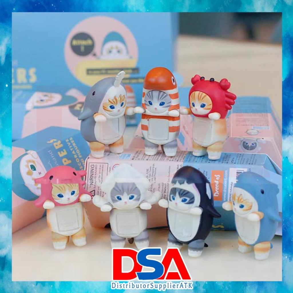 DSA - Figure Blind Box Hippers Mofusand sonny angel Cat Shark sonny ...