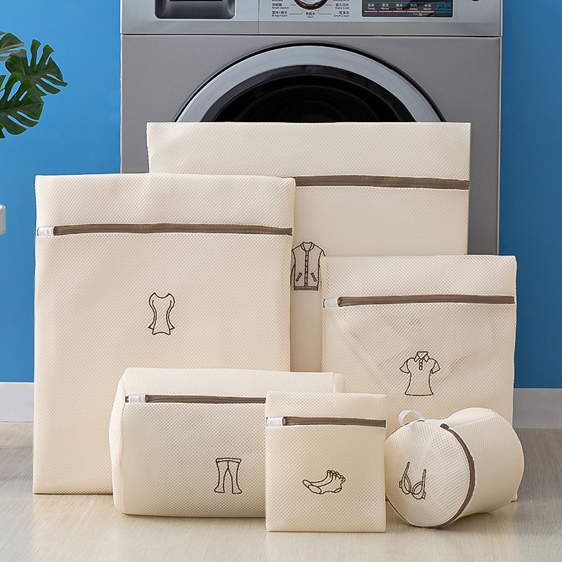 Premium 6 in 1 Mesh Laundry Bag Set – Protect Clothes When Washing ...