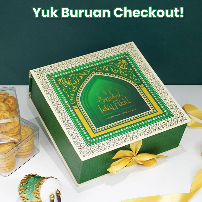 Eid Hampers Box Pop Up Box CBX Box Eid Al-Fitr Dry Cakes (1pcs ...