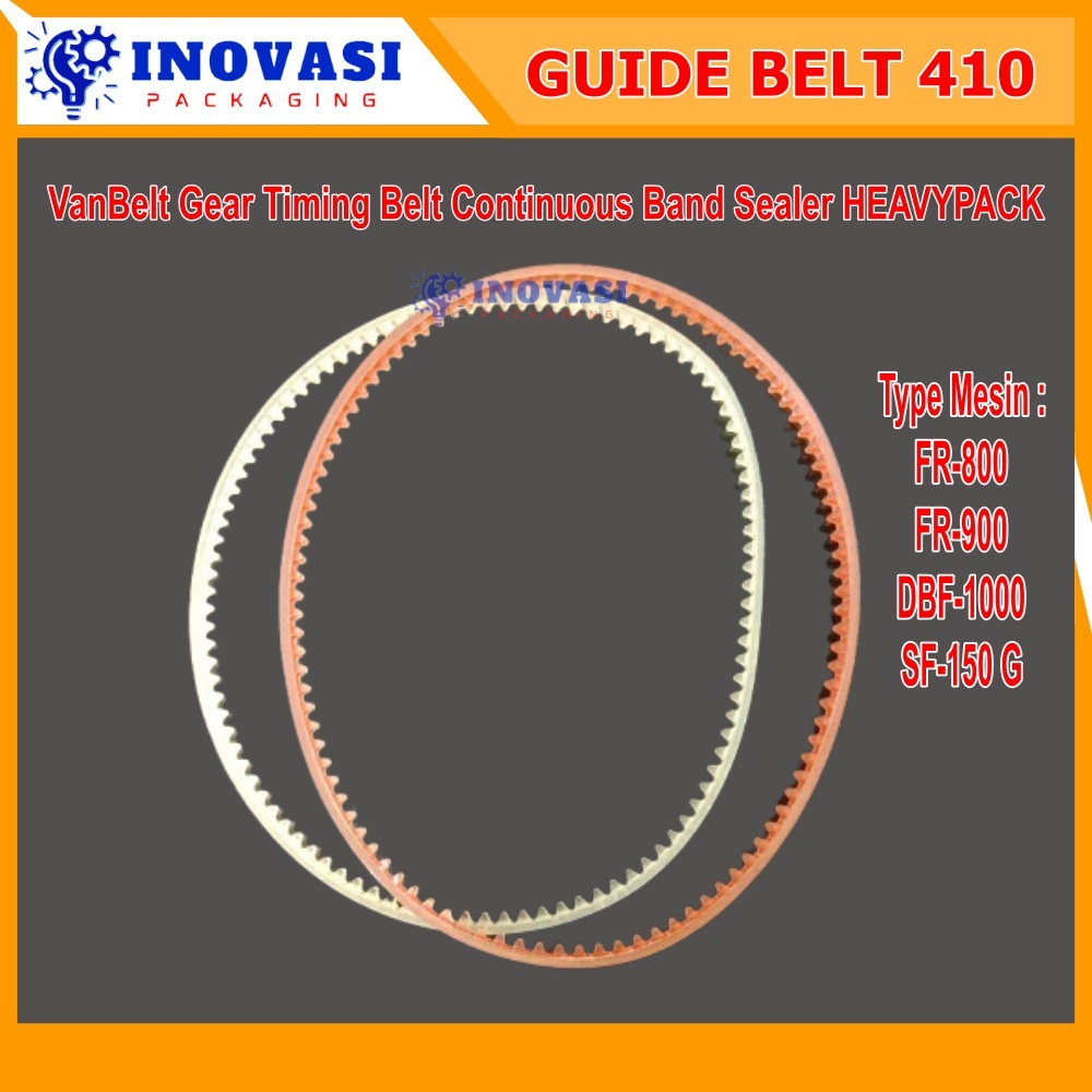 Timing belt Guide belt Van belt Gear belt Continuous Band Sealer FR-800 ...