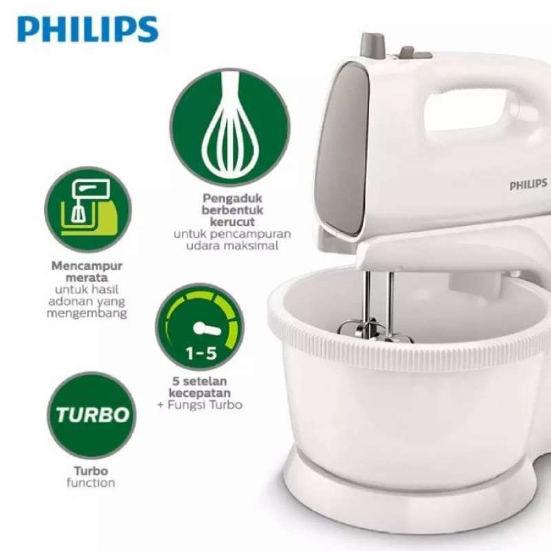 Philips hr 1538 mixer - stand mixer - dough mixer - cake mixer ...