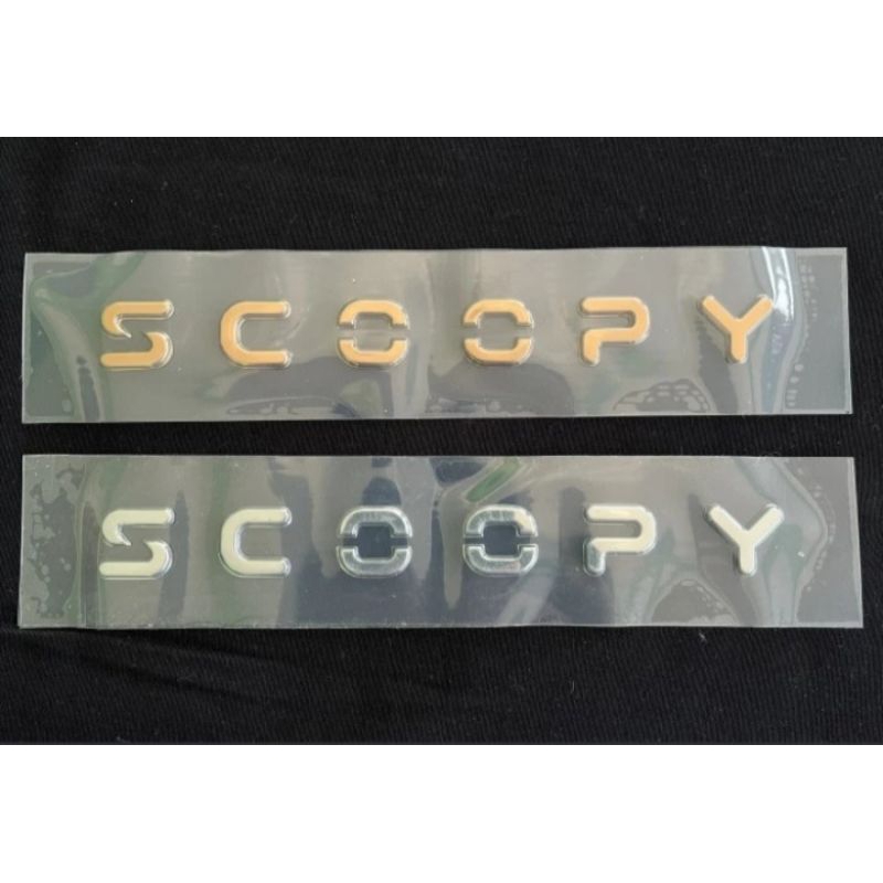 Scoopy Fi New 2025 Logo Ori Lostpack Without Packaging Scoopy Emblem ...