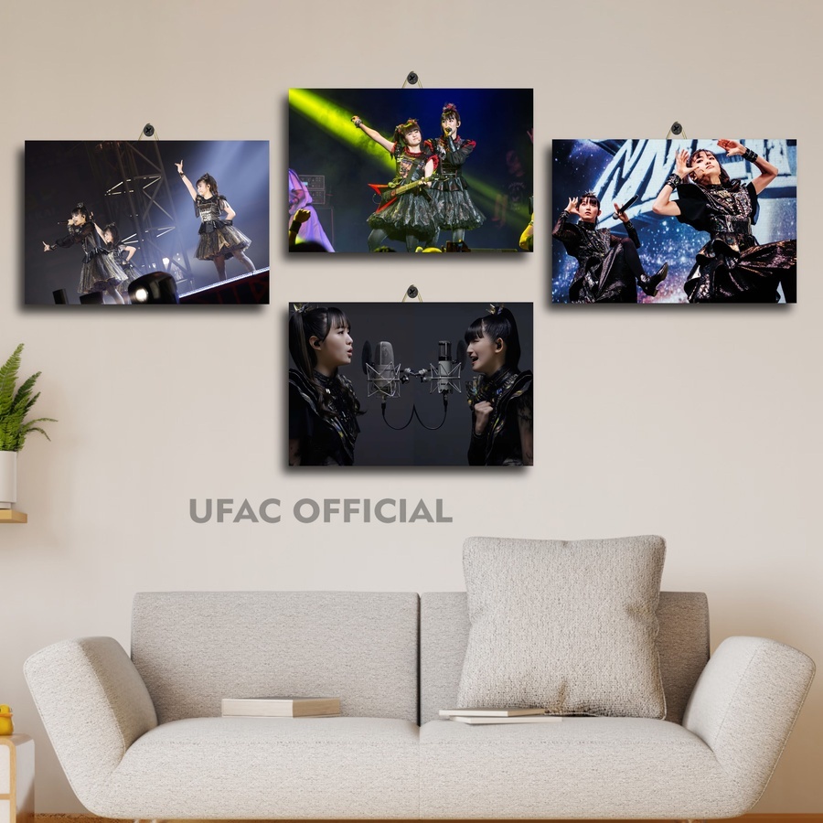 Babymetal Guitarist Wall Poster | Babymetal Member Band Room Display ...