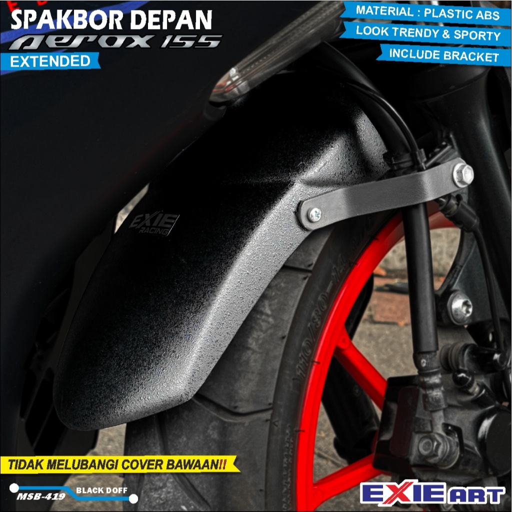 Aerox 155 Old & New Front Fender - Extended Motorcycle Exie Art Front ...