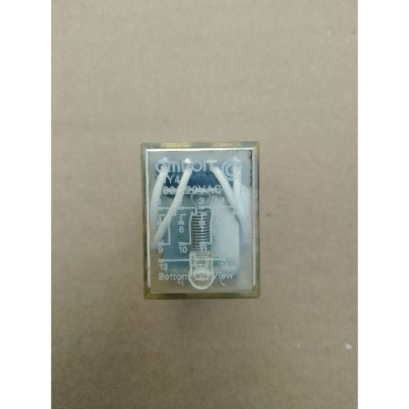 Omron MY4 220Vac 14 pin Relay / Switch Relay / Omron | Shopee Malaysia