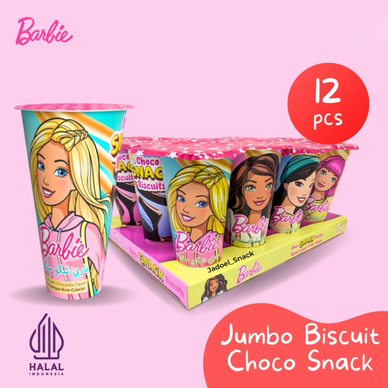 WHOLESALE - JUMBO Barbie Choco Stick Biscuits 12 X 45 GR Chocolate ...