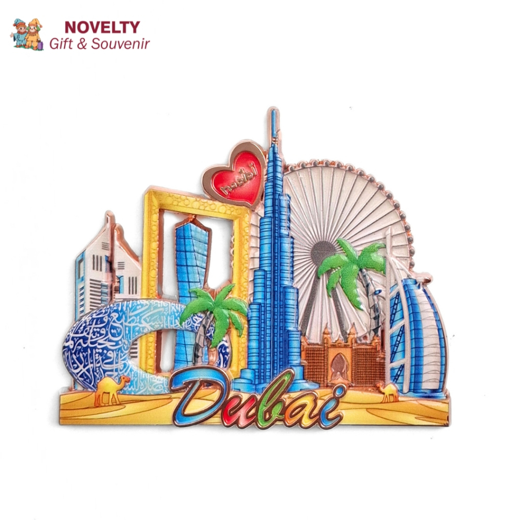 Dubai refrigerator magnet Souvenir from the UAE | Shopee Malaysia