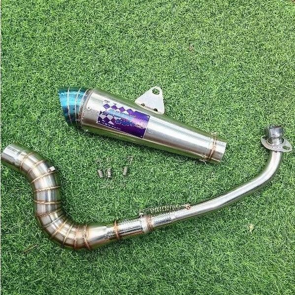 Aun Pipe canister contour open specs exhaust Pipe for Wave 125 Xrm 110/ ...