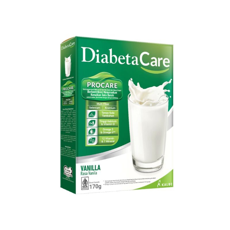 Diabetacare Diabetes Milk Powder Vanilla Flavor 170 g | Shopee Malaysia